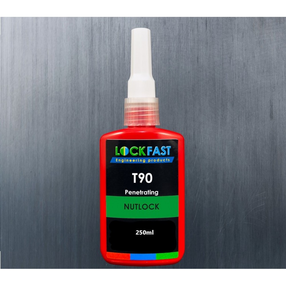 Lockfast T90 Medium/High Strength Threadlocking Adhesive 250ml