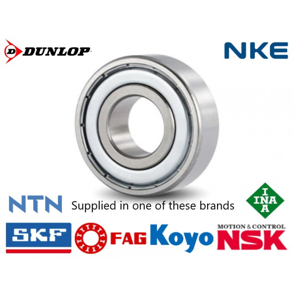 W60102Z Branded Stainless Steel Metal Shielded Deep Groove Ball Bearing ...
