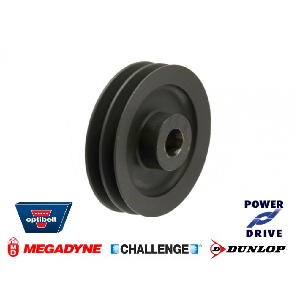 SPZ200/2 SPZ Section Tapered Locking Bush Type Pulley (Bush to be ...