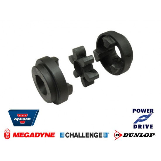 HRC110F/HRC110F Coupling Assembly Inner Facing Taper Bores Max Bush ...